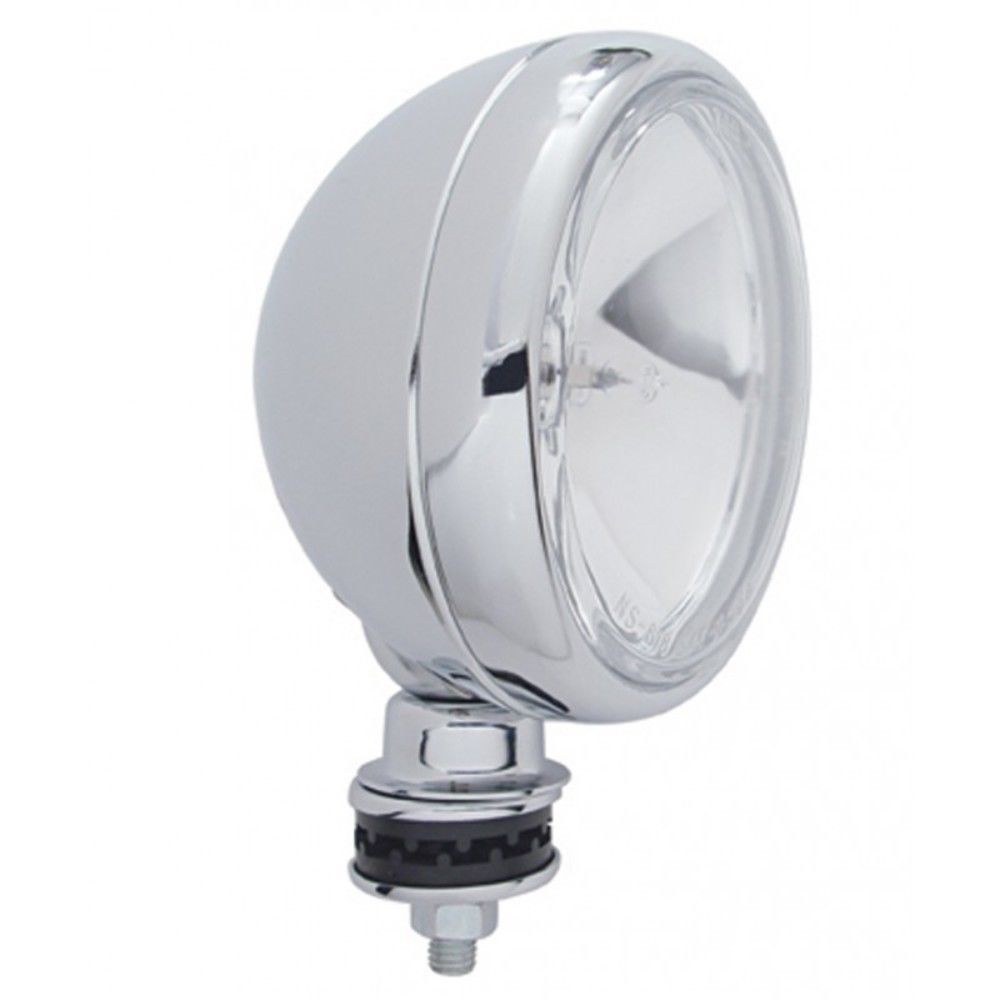 6" Round Off Road Chrome Rim Halogen Tear Drop Work Spot Light / 55 ...