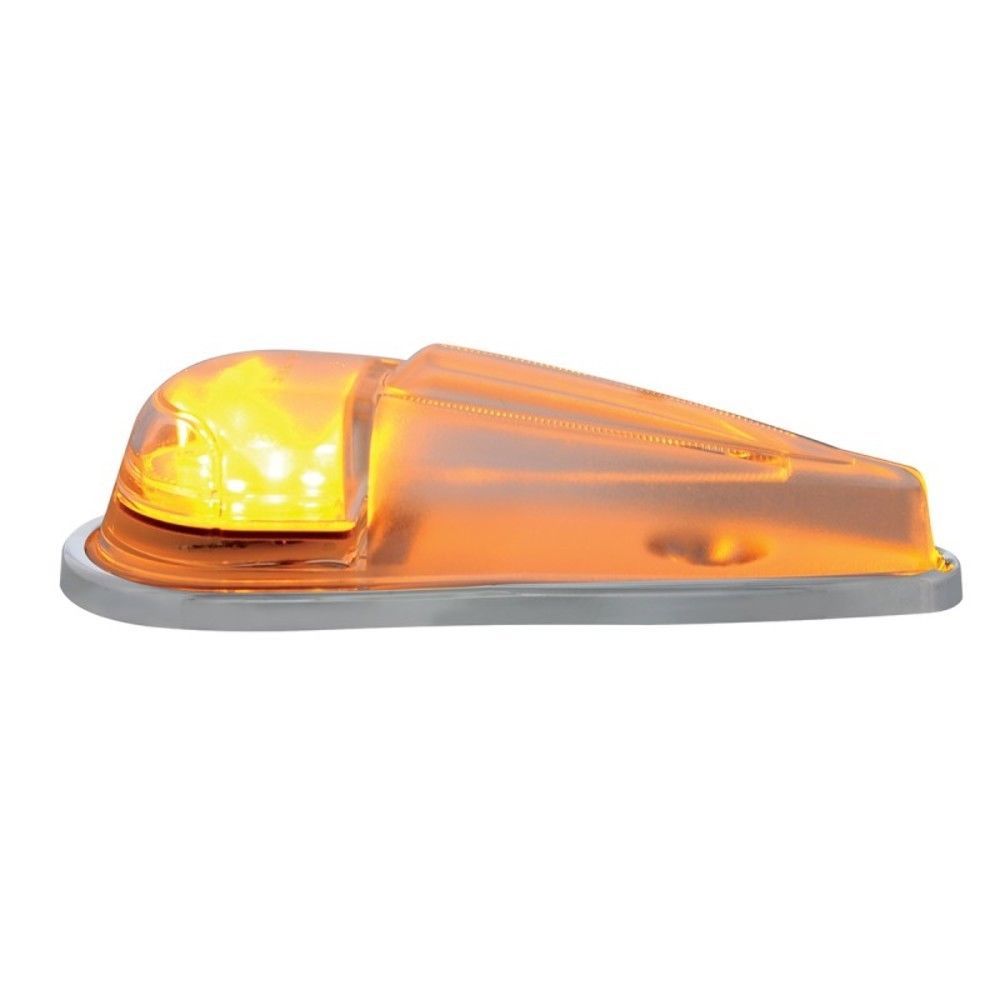 (5) 6 LED Pickup Cab Marker Lights - Amber LED with Clear Lens | Pirate Mfg