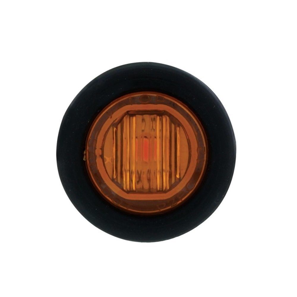 1 SMD LED Mini Clearance/Marker Light - Amber LED/Amber Lens - Truck ...