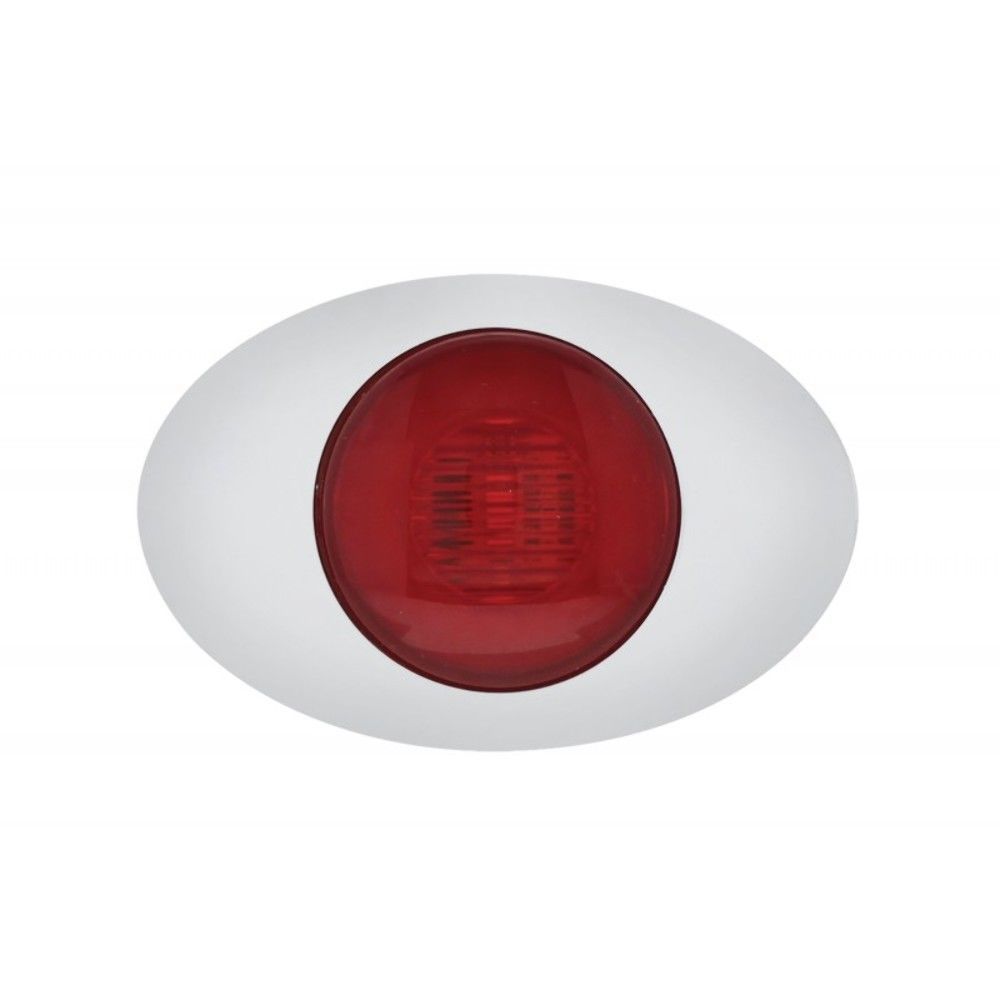 5 LED "M3 Millennium" Clearance/Marker Light - GLO Light - Red LED w ...