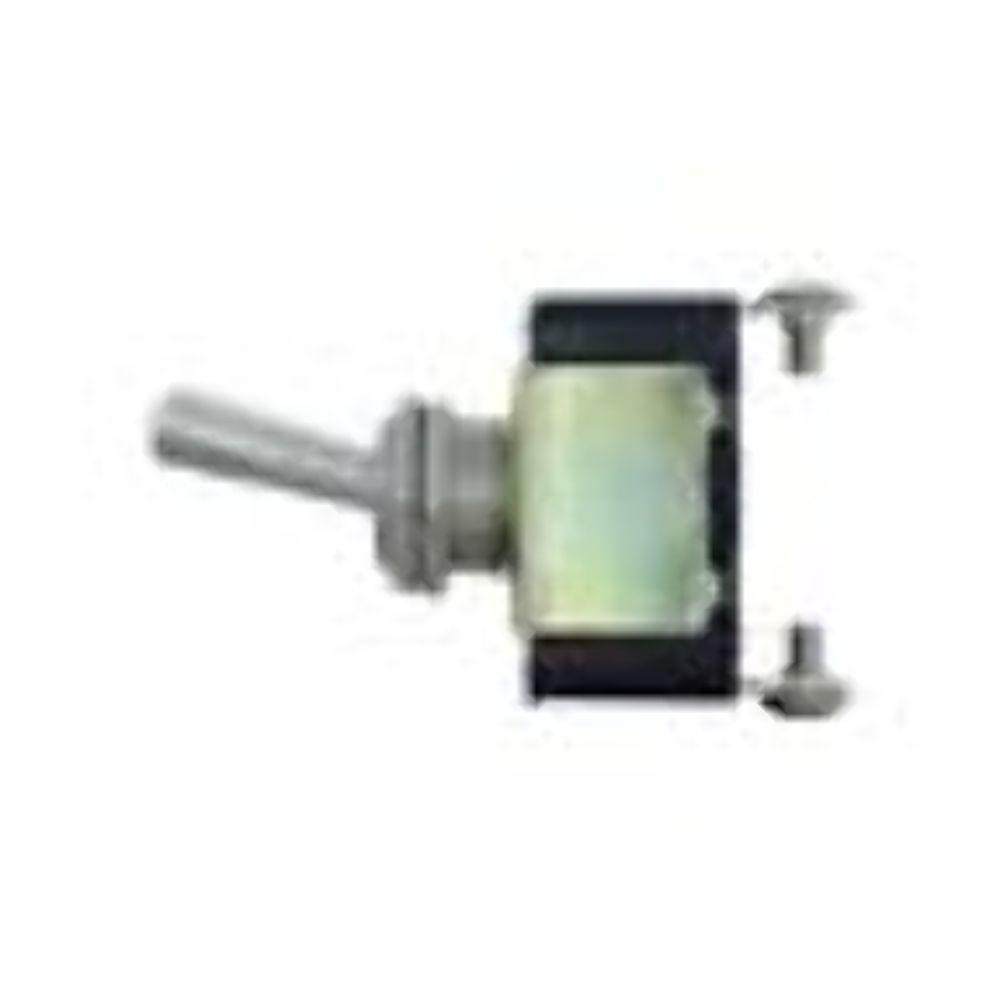 2 Pin, 10 Amp - 12 Volts D.C. On -Off Metal Toggle Switch w/ 2 Screw ...