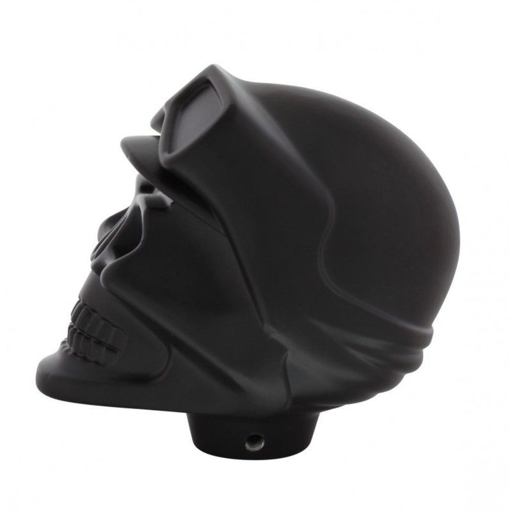 Universal Black Aluminum Skull Shift Knob Hot Rat Street Rod Custom ...