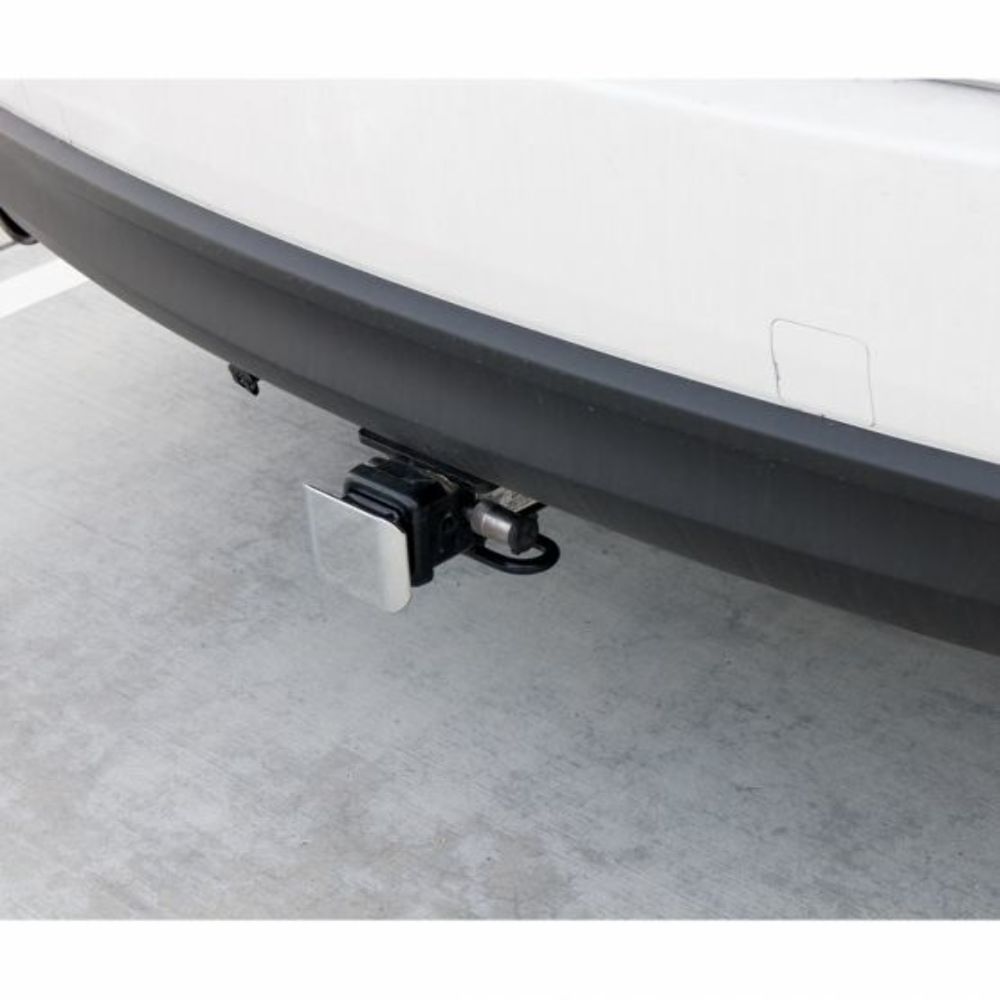 Chrome Plastic Hitch Cover For 2" X 2" Trailer Hitch Receivers | Pirate Mfg