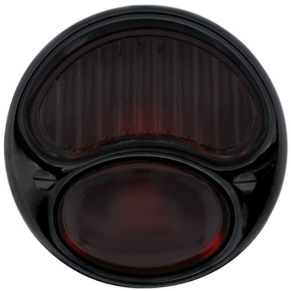 TAIL LIGHT WITH ALL BLACK HOUSING - R/H, Fits 1928-31 INCANDESCENT FORD ...