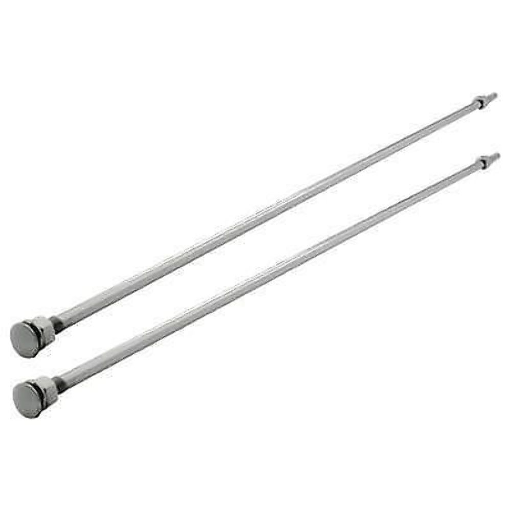 1928-31 Ford Model A Polished Stainless Steel 26" Radiator Support Rods ...