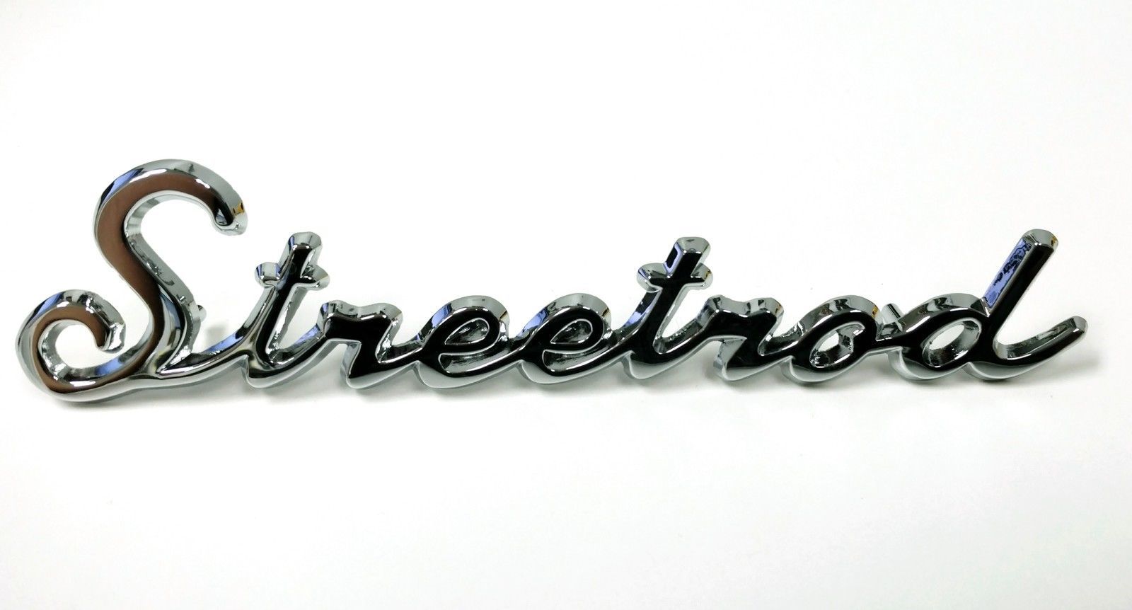 Chrome "StreetRod" Emblem / Script Universal Fit Show Car Street Rat ...