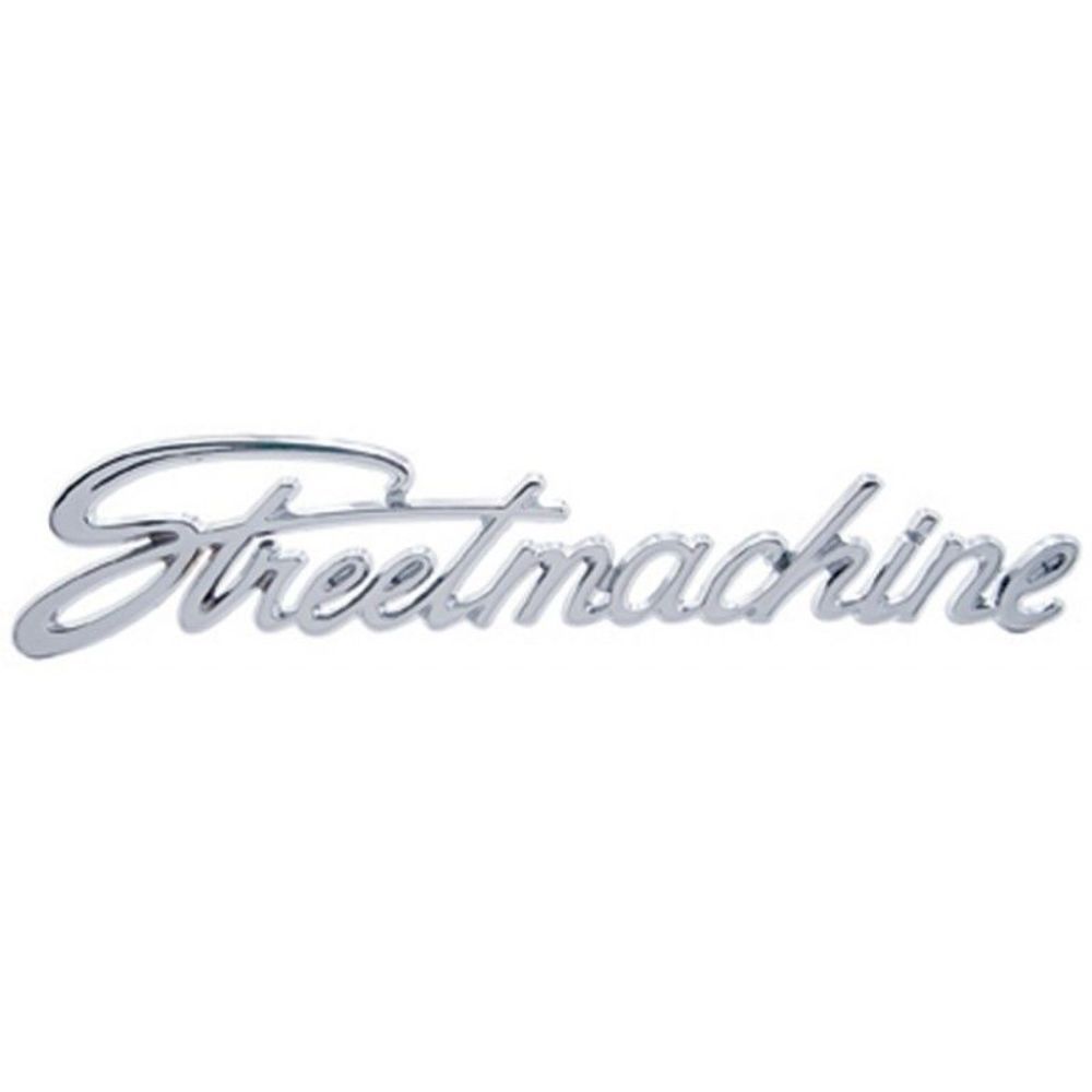 Chrome "Streetmachine" Emblem / Script Universal Fit Show Car Street ...