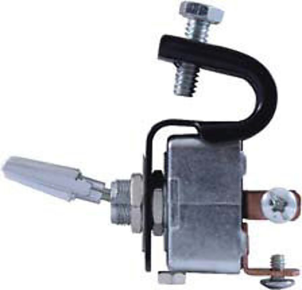 Vintage Clamp-On Under Dash Switch, ON-OFF-ON | Pirate Mfg