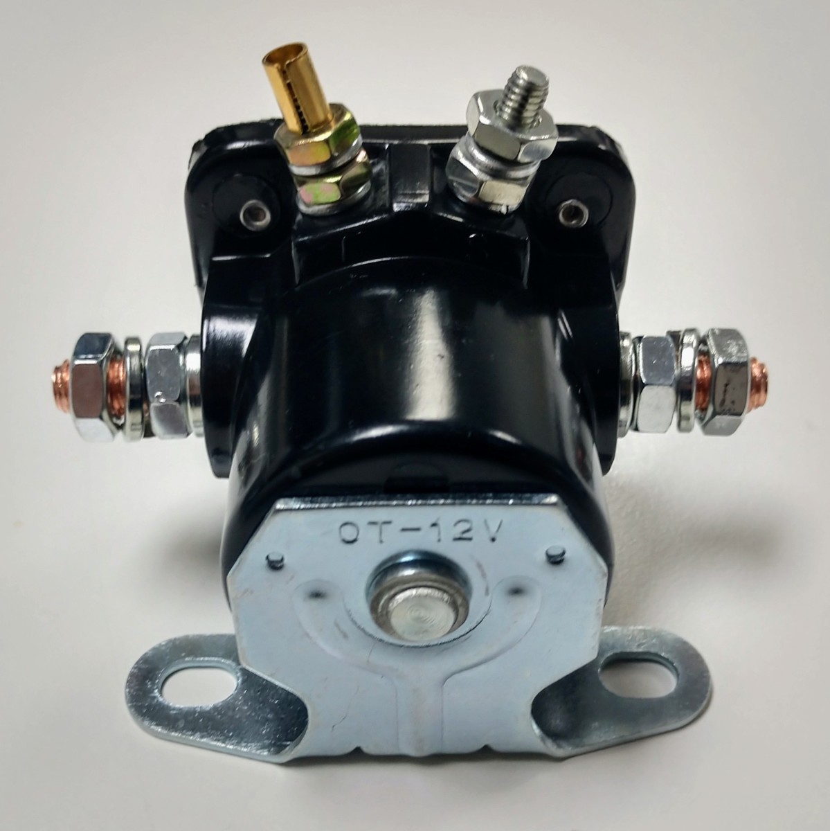 Universal 12V Starter Solenoid Switch, Each, Compatible with Ford/Hot ...