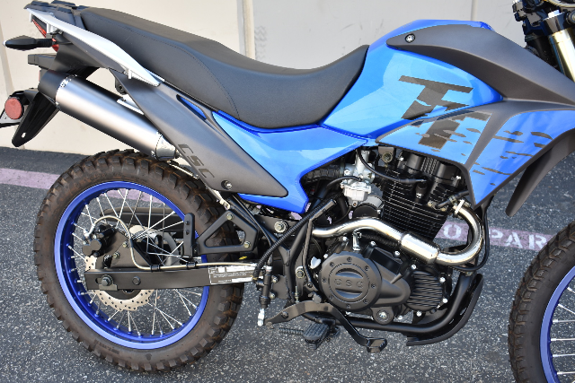 Polished Stainless Steel Performance Exhaust For The CSC TT250 Enduro ...