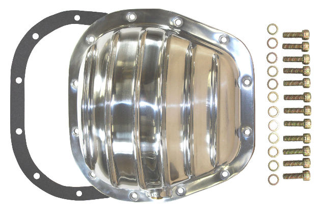 Polished Aluminum Ford 12-Bolt 10.5" RG Differential Cover F150 F250 ...