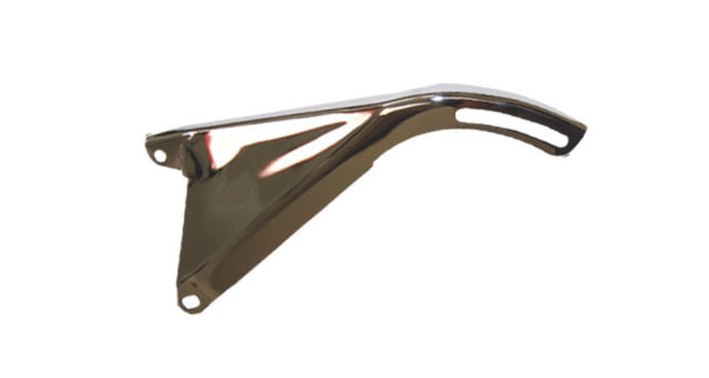 Chrome Steel SWP Drivers Side Top Alternator bracket, Fits Chevy 396 ...