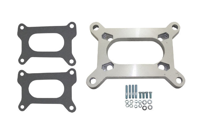 1/2" Carb Carburetor Adapter 2BBL Holley to 2 Barrel Rochester w/studs ...