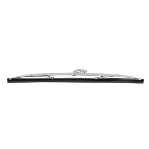 13" Polished Stainless Steel Wiper Blade - Bayonet Type | Pirate Mfg