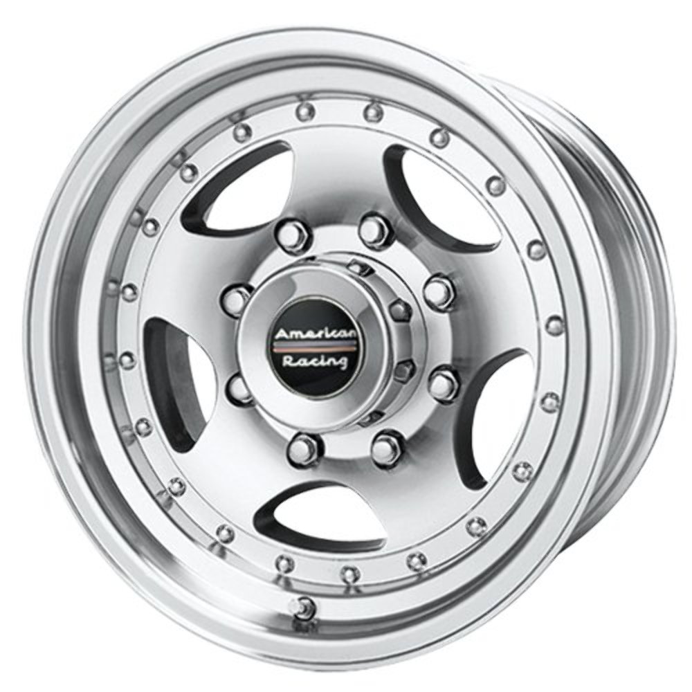 American Racing Custom Wheels AR23 Machined Wheel With Clearcoat (15x10 ...