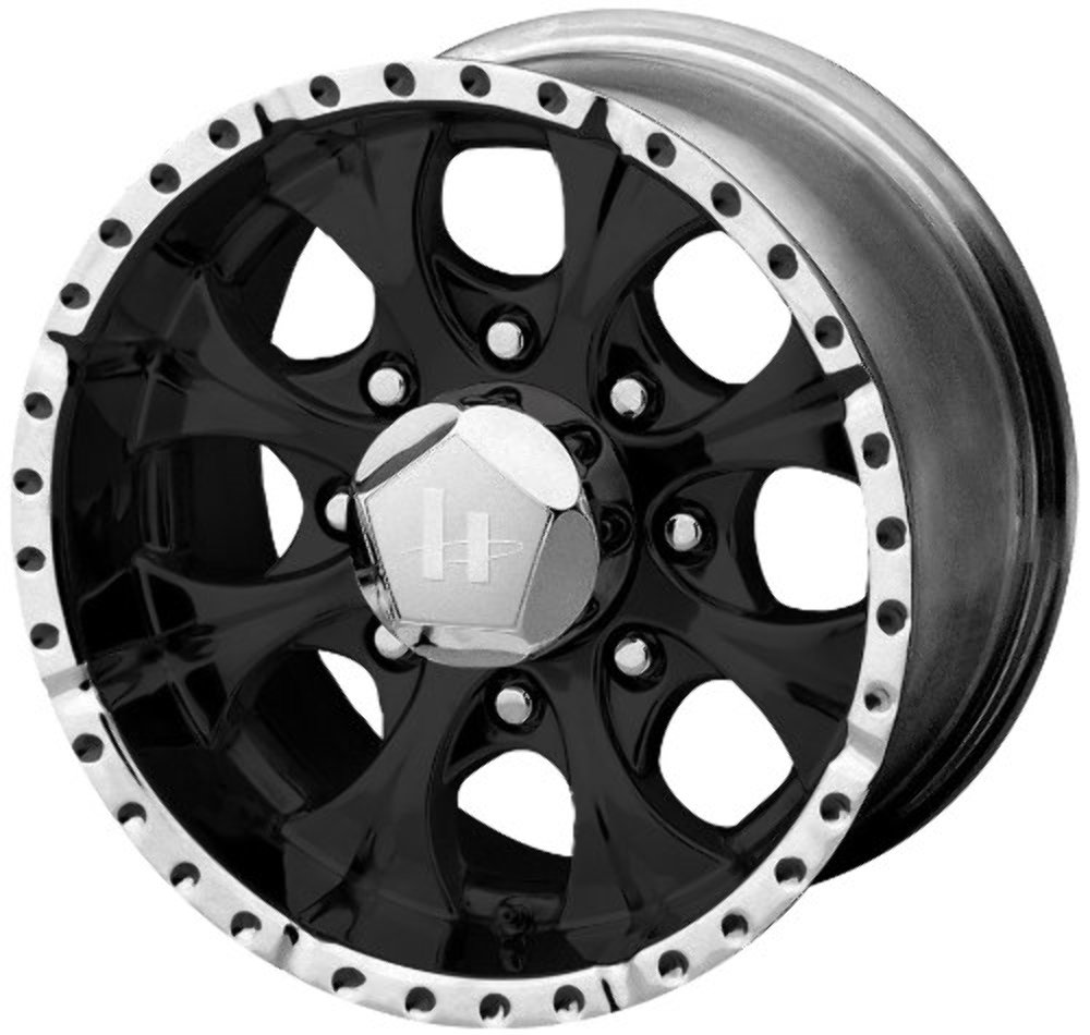 Helo HE791 Maxx Gloss Black Wheel With Machined Face (16x8"/6x139.7mm ...