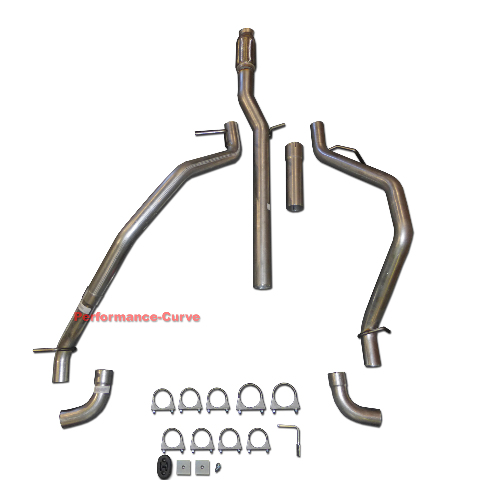 14-18 Chevrolet Silverado GMC Sierra Dual Exhaust Cat-Back Side Exit ...