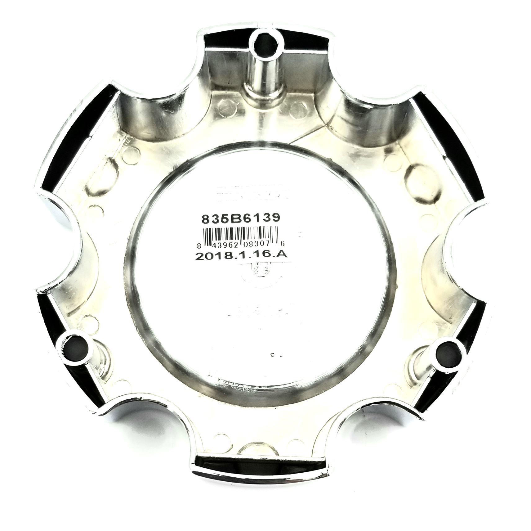Set of 4 Helo Chrome Wheel Center Cap w/ Spacer 6 Lug HE835 6X135 6x5.5 ...