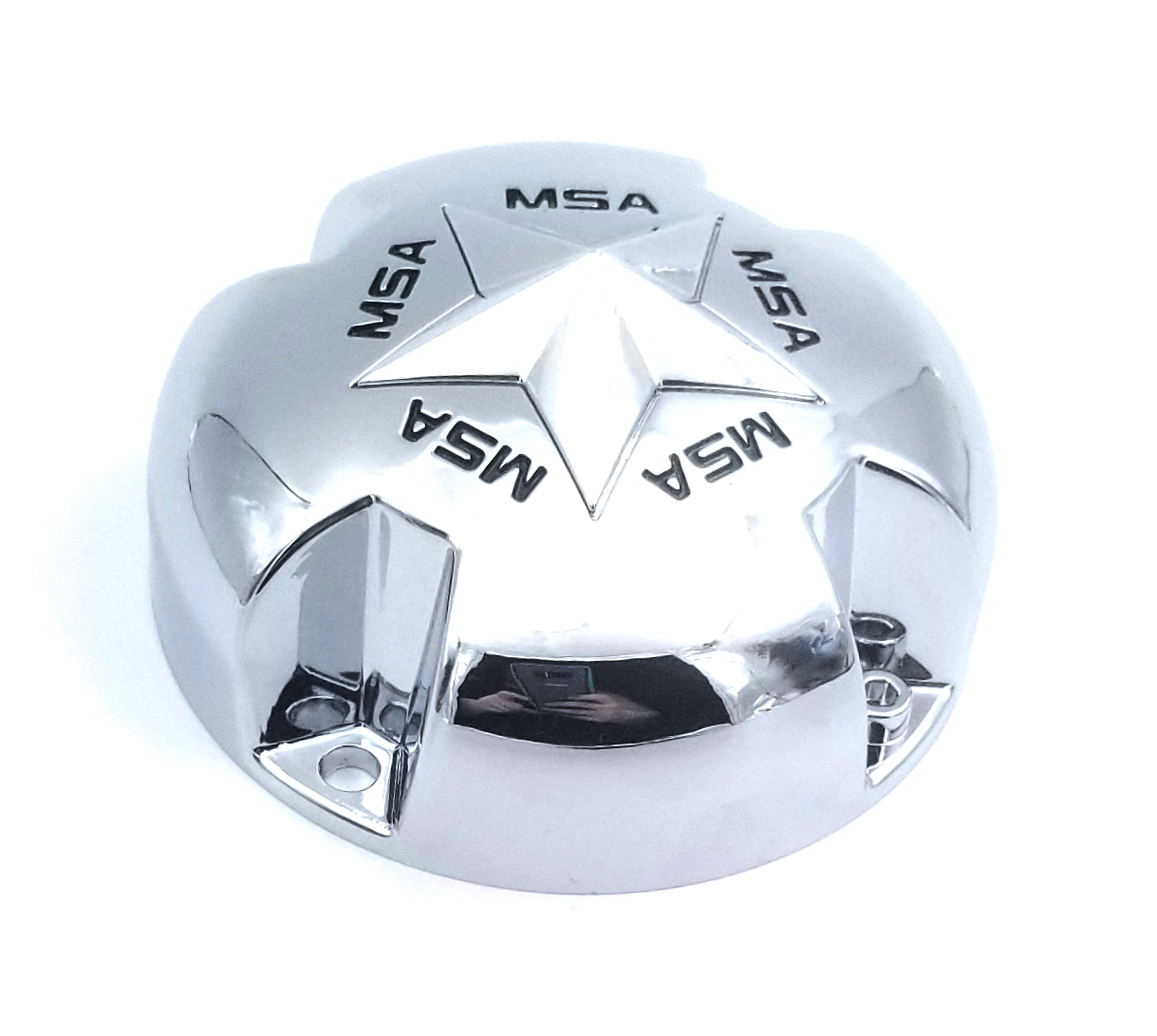 MSA Off-Road Wheels Chrome Center Cap fits M38-M12 MSA-CAP Style Wheels ...