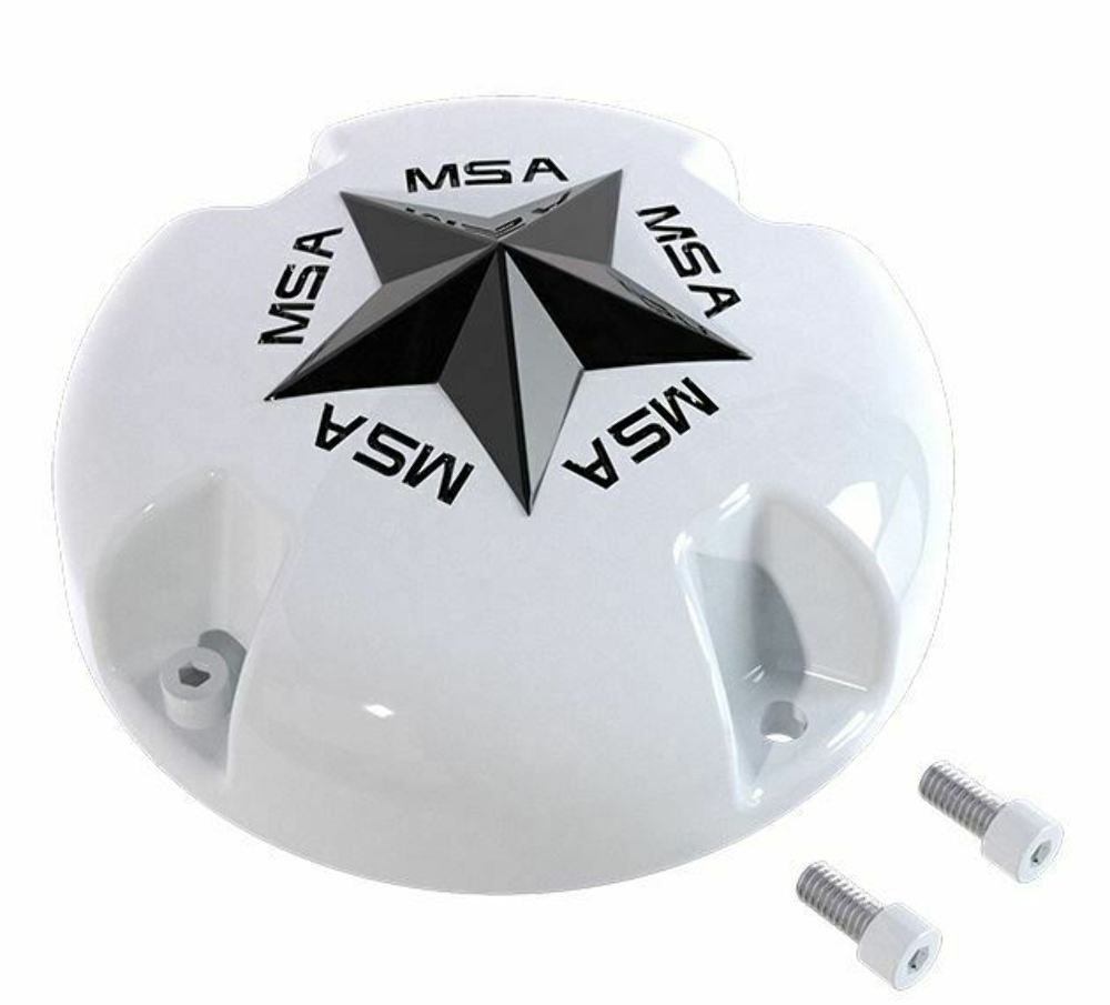 MSA Off-Road Wheels White Center Cap fits M35, M36, M37 M38 MSA-CAP ...