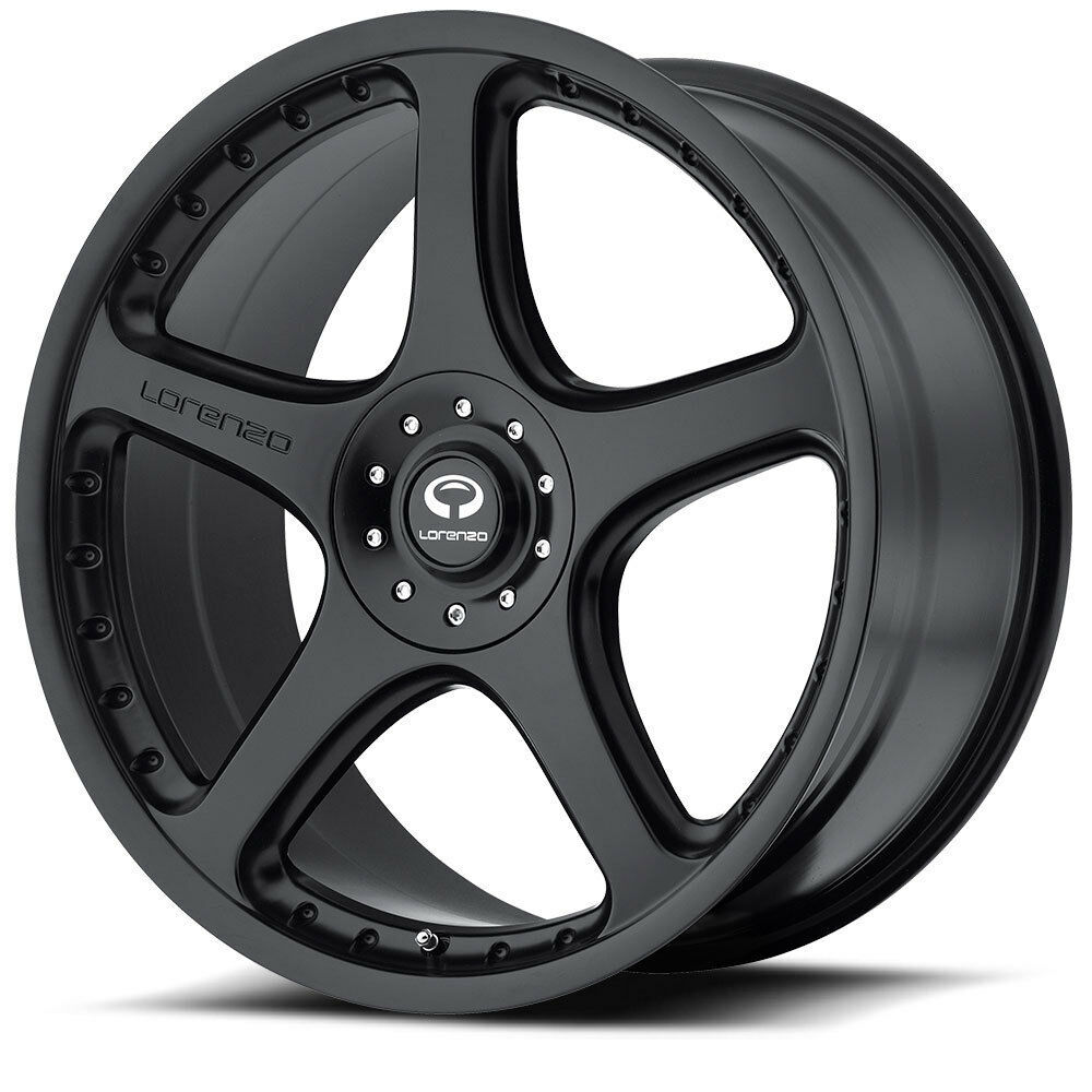 LORENZO Wheel Rim Center Cap Emblem Dark Grey Blue Center Sticker ...