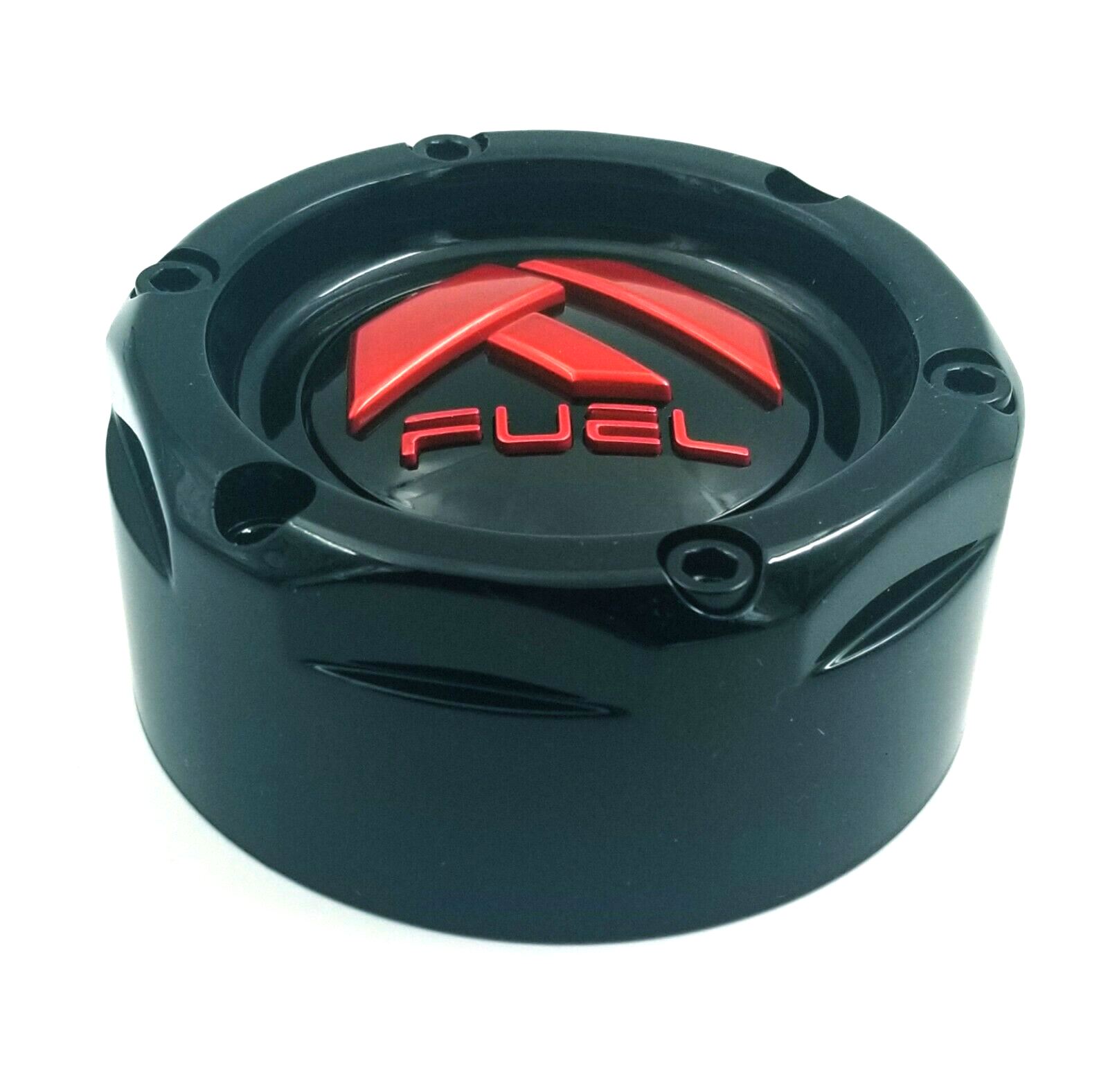 Fuel Forged Gloss Black w/ Red Center Cap 20"-28" 5 6 8 10 Lug FF01 ...