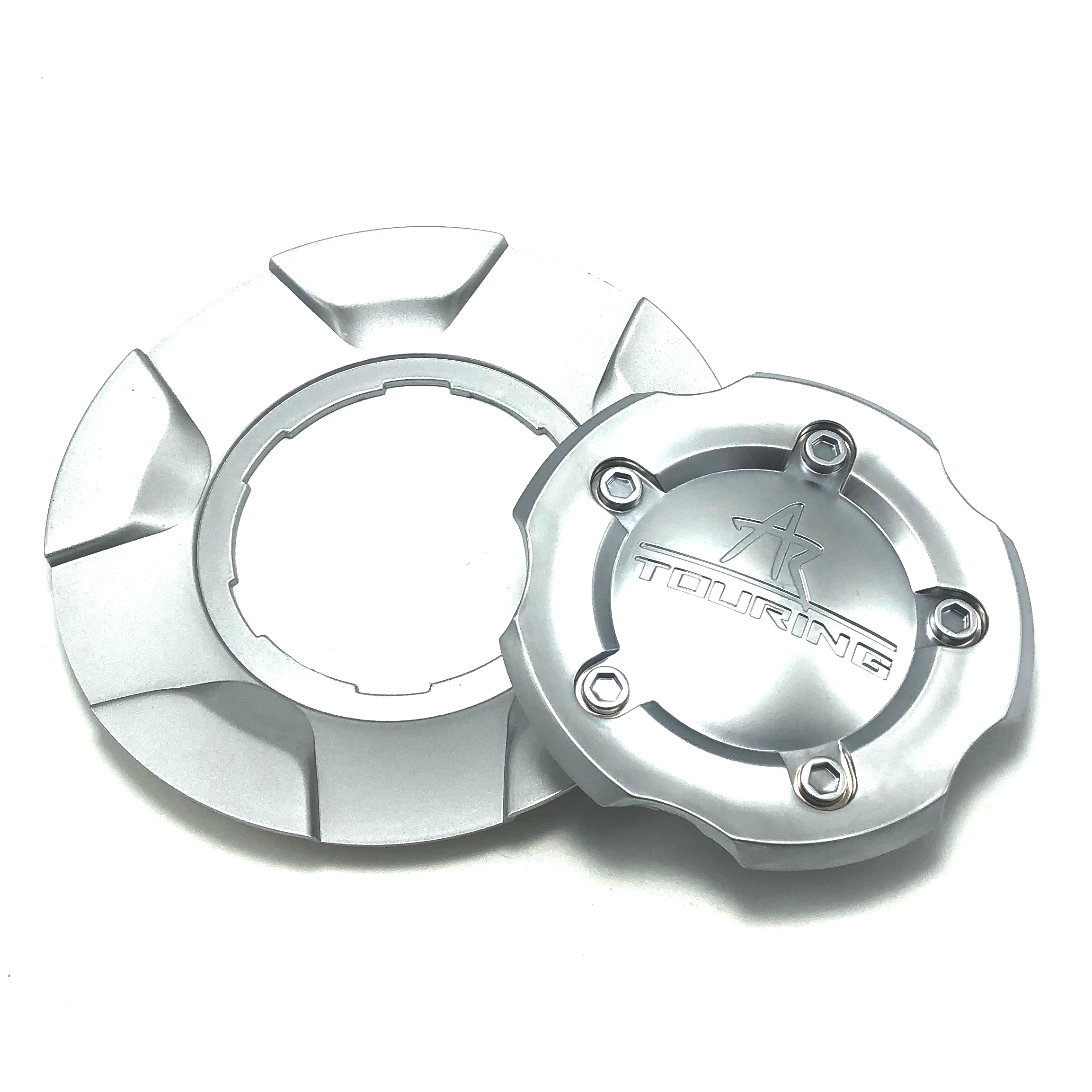 American Racing AR38 Touring Center Cap 6" OD BC-241 BC-242 Silver ...