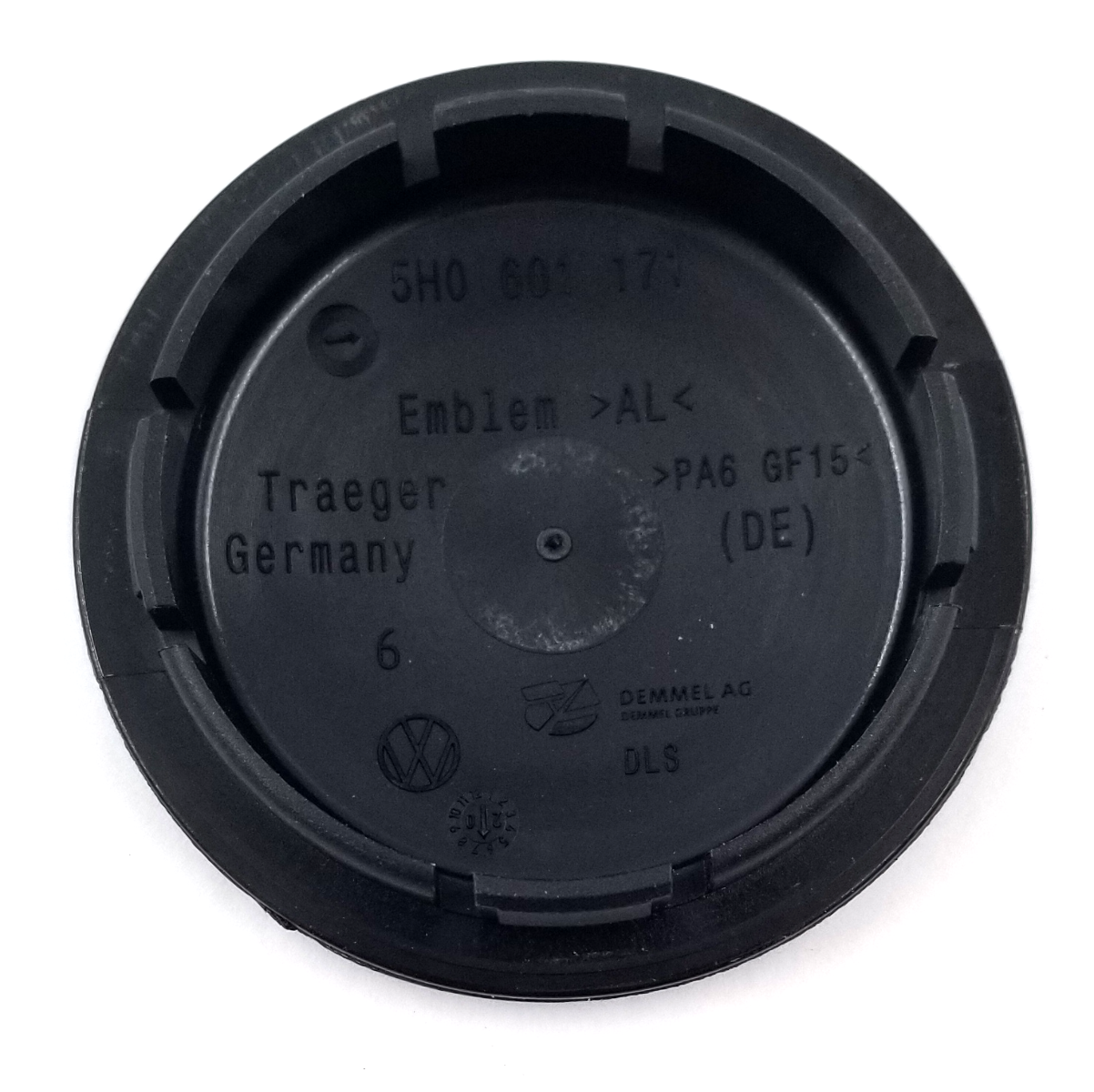 Volkswagen OEM Black Snap In Golf 8 Tiguan AD1 Wheel Center Cap P/N ...