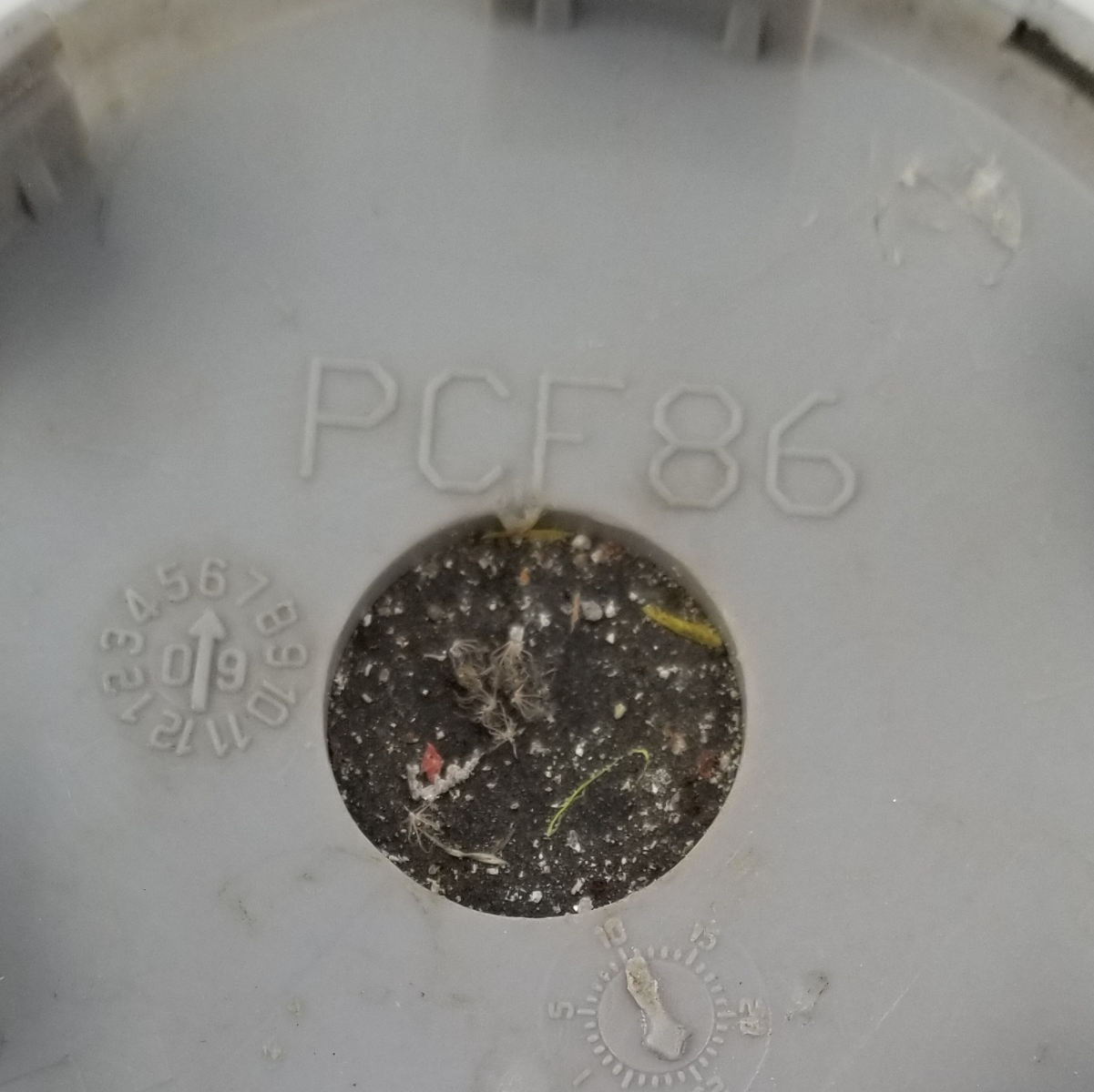 MSW Custom Wheel Center Cap Gloss Black Finish Chrome Edge PCF86 ...