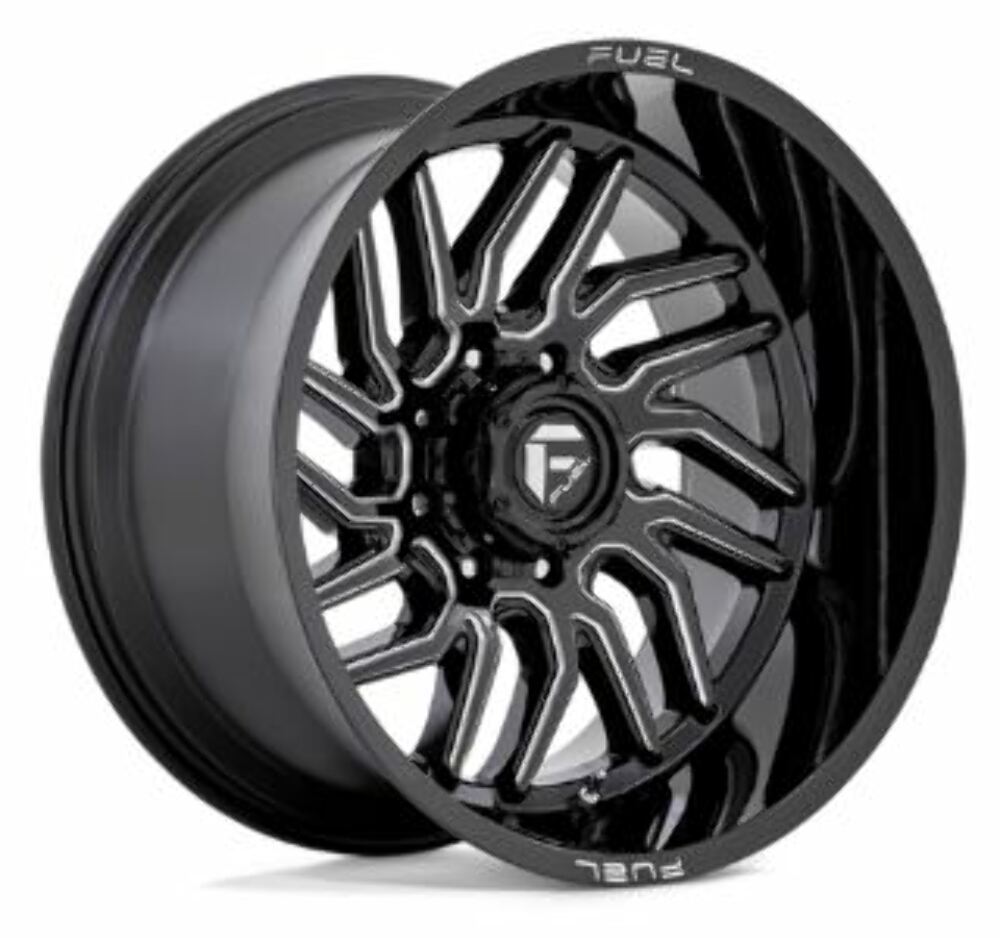 Fuel Gloss Black Bolt On D744 D747 Saber Siege Runner Center Cap 1004 ...