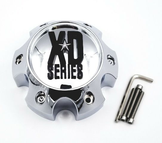 XD Series Chrome 6-Lug Center Cap 6x139.7 6x5.5 for XD796 XD797 XD798 ...