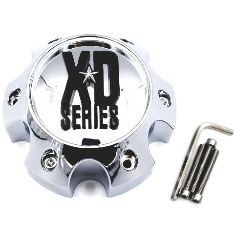 XD Series Chrome 6 Lug Center Cap 6x139.7 6x5.5 for XD796 XD797 XD798 ...