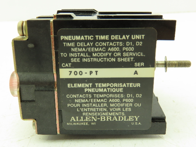 Купить Реле времени 700-PT Allen Bradley 700/pt Contactor Pneumatic ...