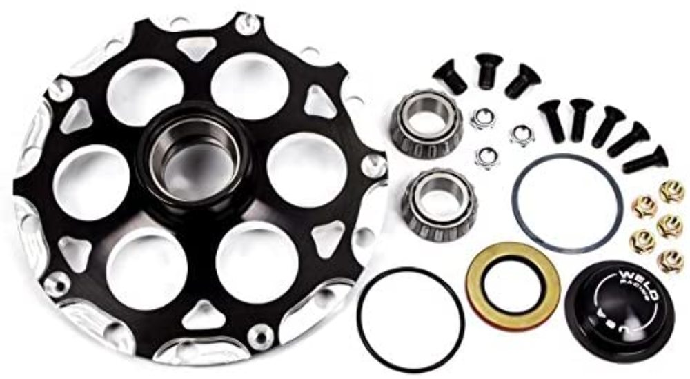 Weld Magnum Hub - Straight Shaft 13in./15in. w/3-Lug Rotor Mount | RPI ...