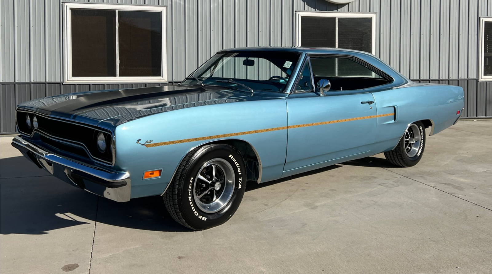 For 1970 Plymouth Road Runner-Gold Dust Trail Stripes Kit w/Running ...