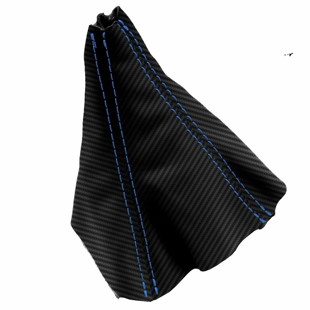 Fits 03-09 Lexus GX 470 Carbon Fiber Transfer Case Boot Blue Stitch ...