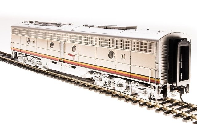 Broadway Limited 5428 HO Scale EMD E8 B-unit ATSF #84A Warbonnet Scheme ...