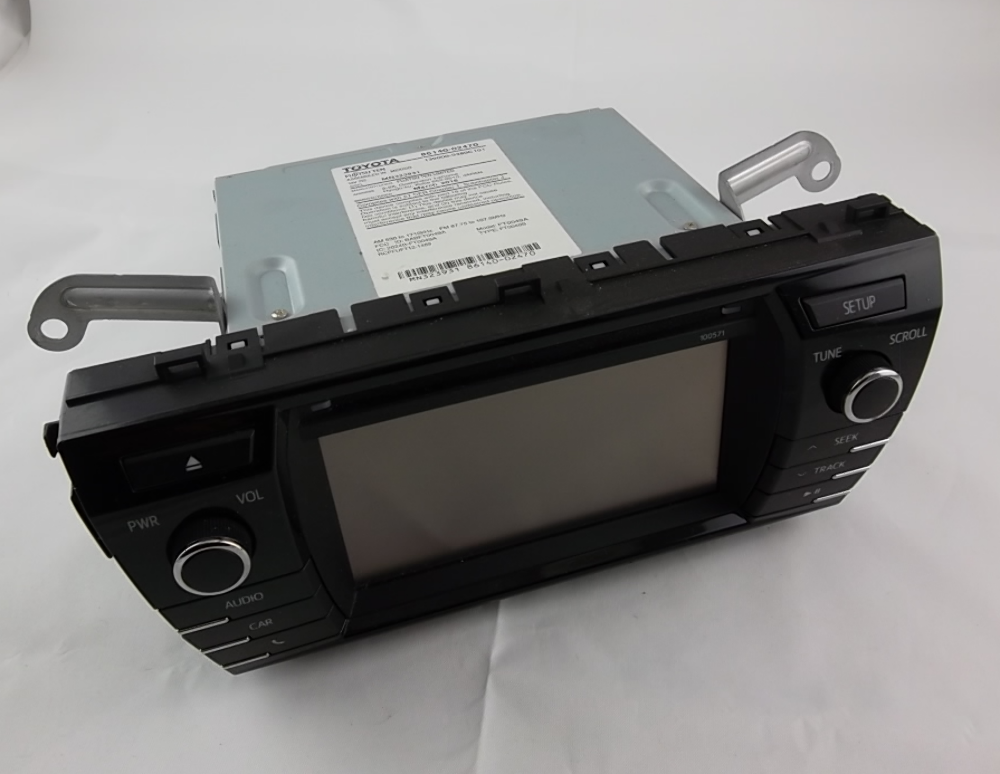 Radio 86140-02470 Touchscreen Display CD ID 100571 Toyota Corolla 2014 ...