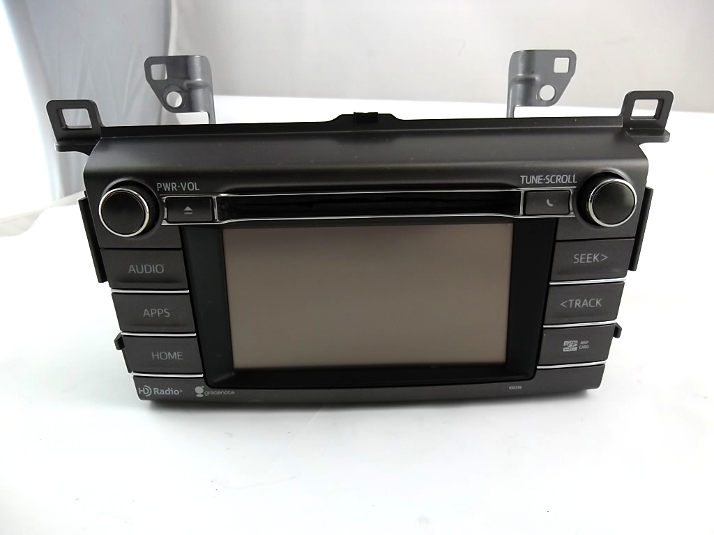 Radio CD Player Receiver Touchscreen NAV 86100-0R060 100319 Toyota RAV4 ...