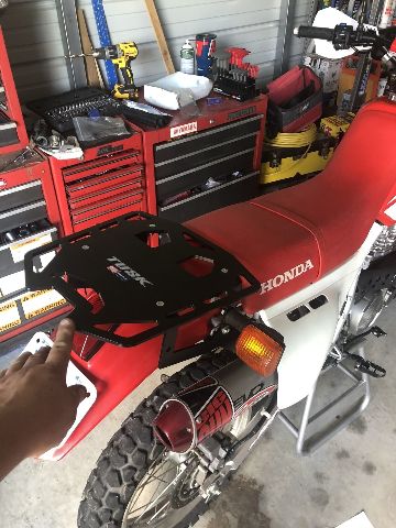 Tusk Top/Tail Rack w/Sub Frame Support: HONDA XR650L 1993-2021 Dual ...