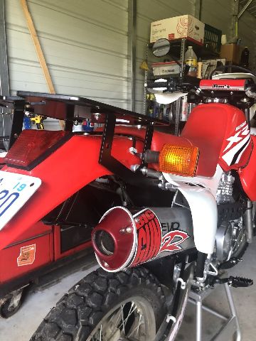 Tusk Top/Tail Rack w/Sub Frame Support: HONDA XR650L 1993-2021 Dual ...